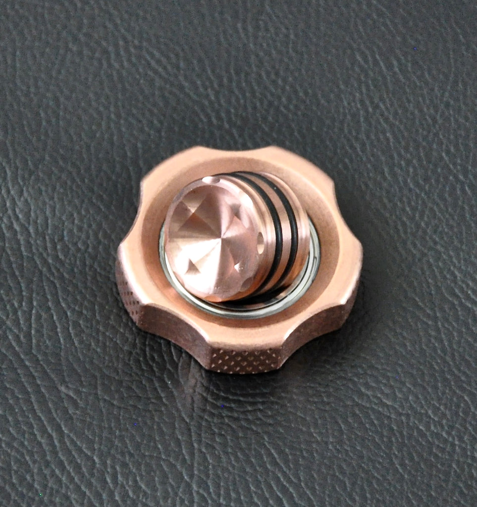 LoopHole Spinner - Copper T-5 Female Knurl - Without Core – Premium EDC ...